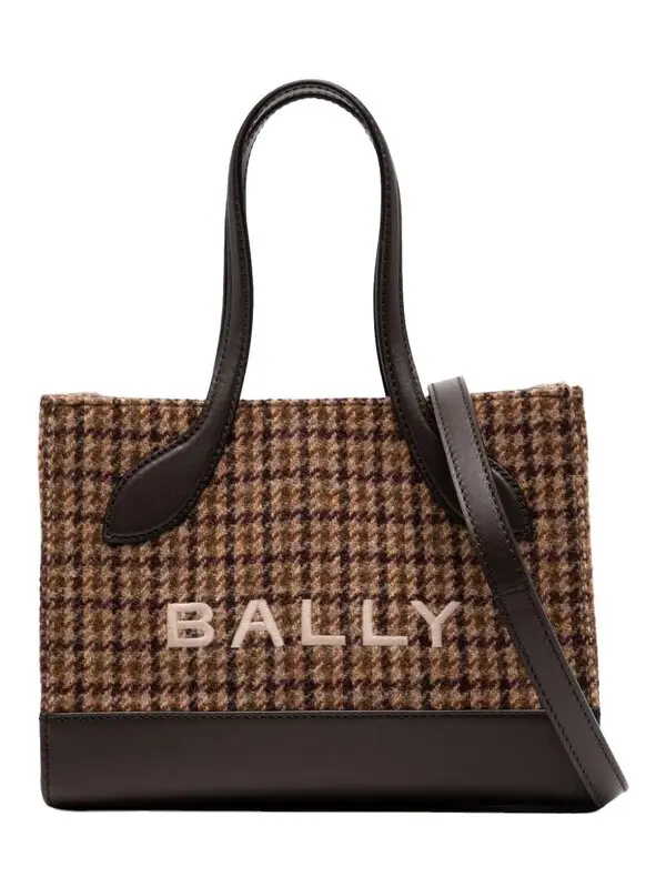 Bally Mini Bar Tote Bag - Brown