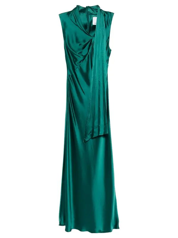 Acler Jeffries Long Dress - Green