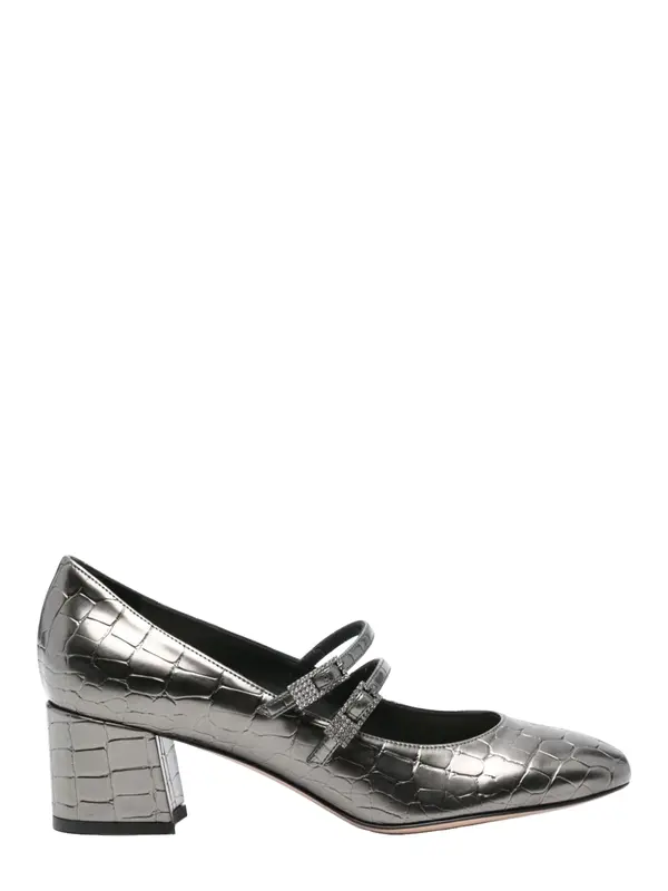 LE SILLA 50mm Danielle Pumps - Silver