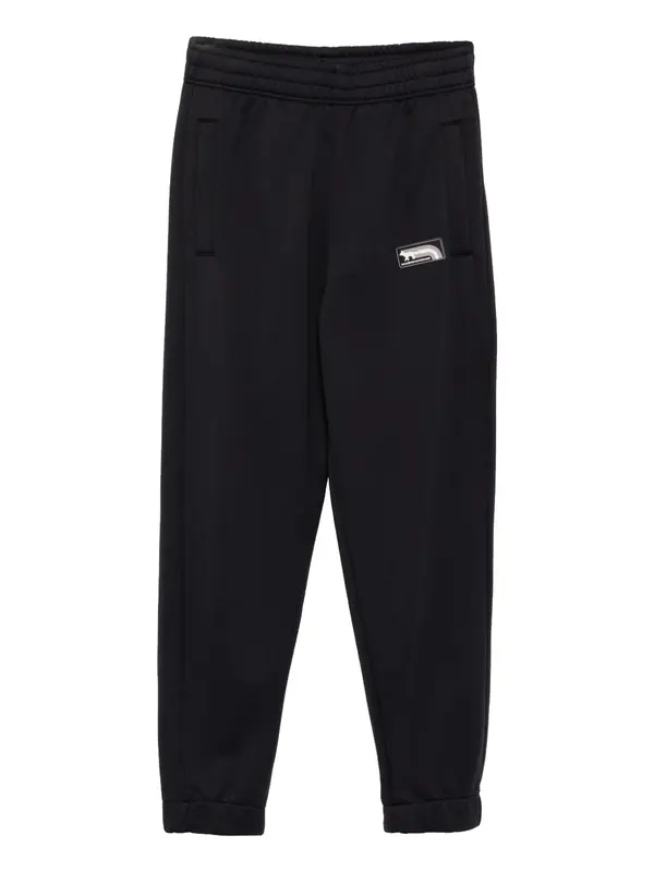 Maison Kitsuné Flash Fox Patch Sweatpants - Black
