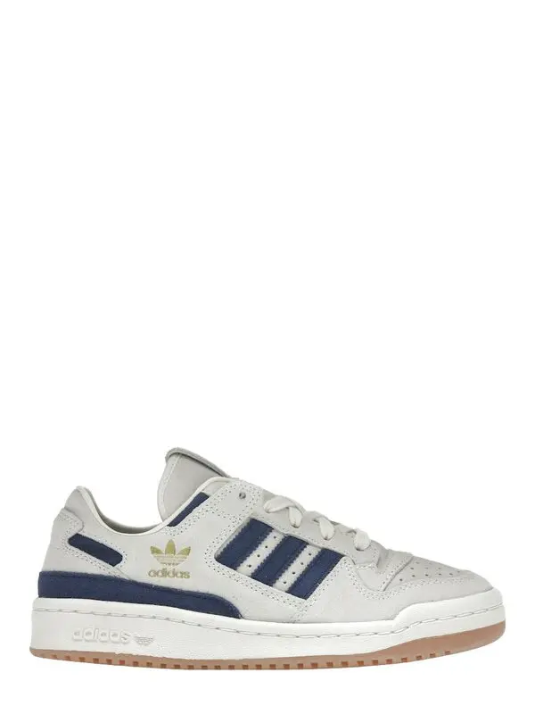 Adidas Forum Low Cl Sneakers - Cream White/dark Blue