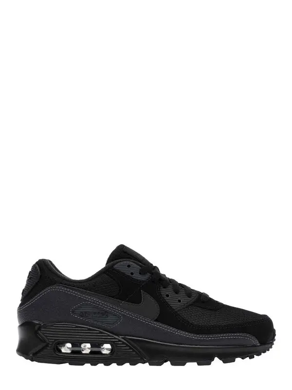 Nike Air Max 90 Reflective Swooshin Sneakers - Black/anthracite