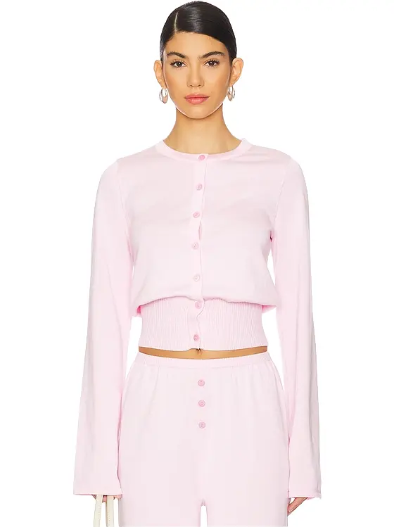SNDYS Button Up August Top - Pink