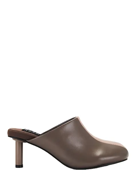 R0AM Roundhouse Stripe Mule - Taupe & Blush