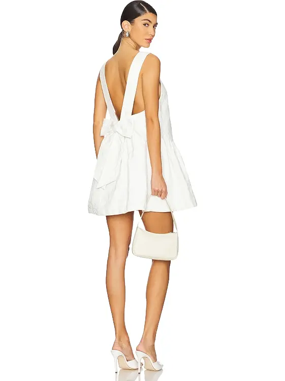Free People X About Town Mini Dress - Ivory