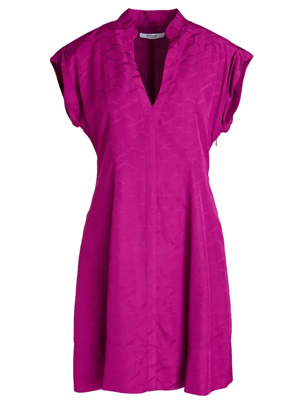 Derek Lam 10 Crosby Christina Mini Dress - Magenta