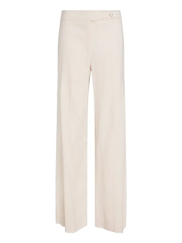 Derek Lam 10 Crosby Owen Flared Pants - Ecru