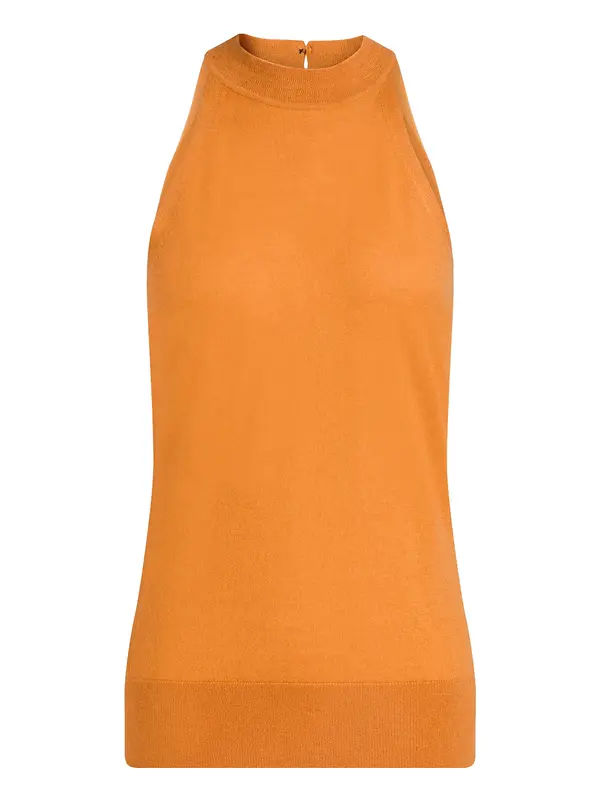 Derek Lam 10 Crosby Joanne Cashmere Top - Orange