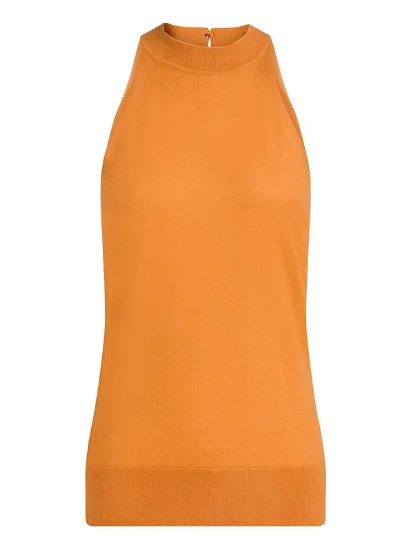 Derek Lam 10 Crosby Joanne Cashmere Top - Orange