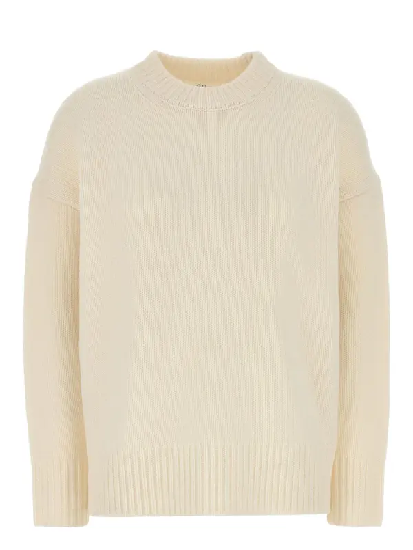 Co Crew-neck Oversized Sweater - Neutrals