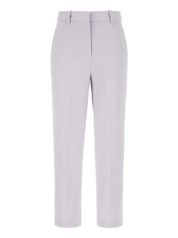 CIRCOLO 1901 Mid-rise Trousers - Purple