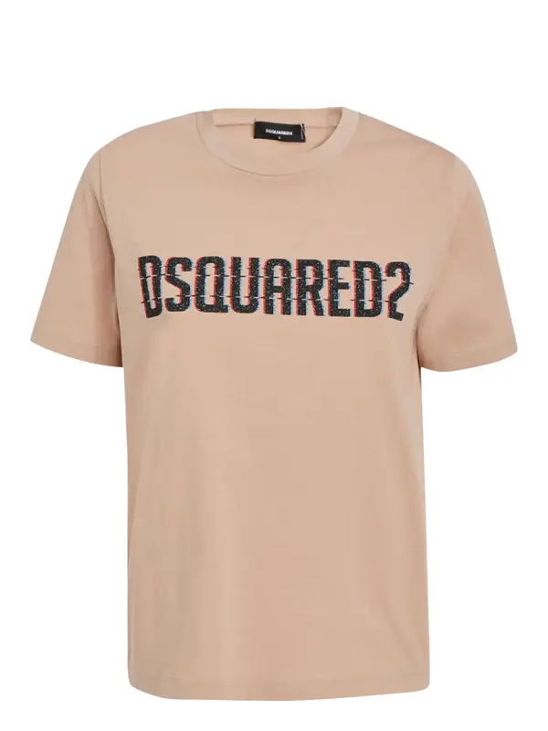 Dsquared2 Logo-print T-shirt - Neutrals