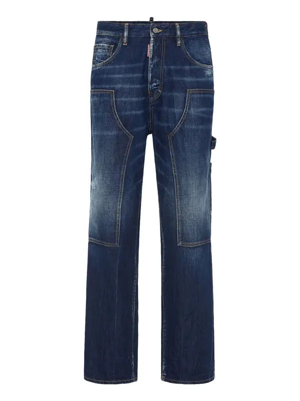 Dsquared2 Straight-leg Jeans - Blue