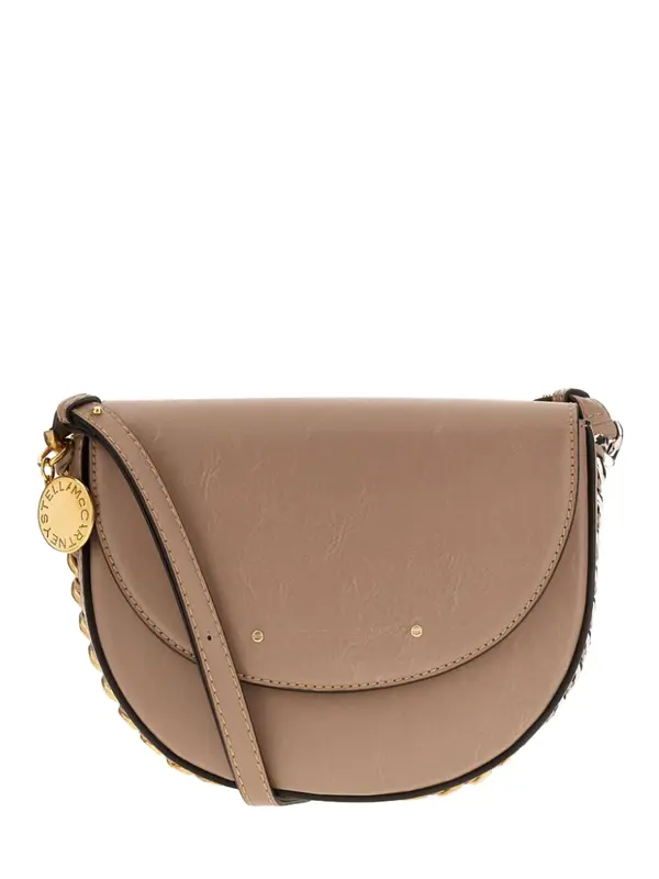 Stella McCartney Frayme Medium Shoulder Bag - Neutrals