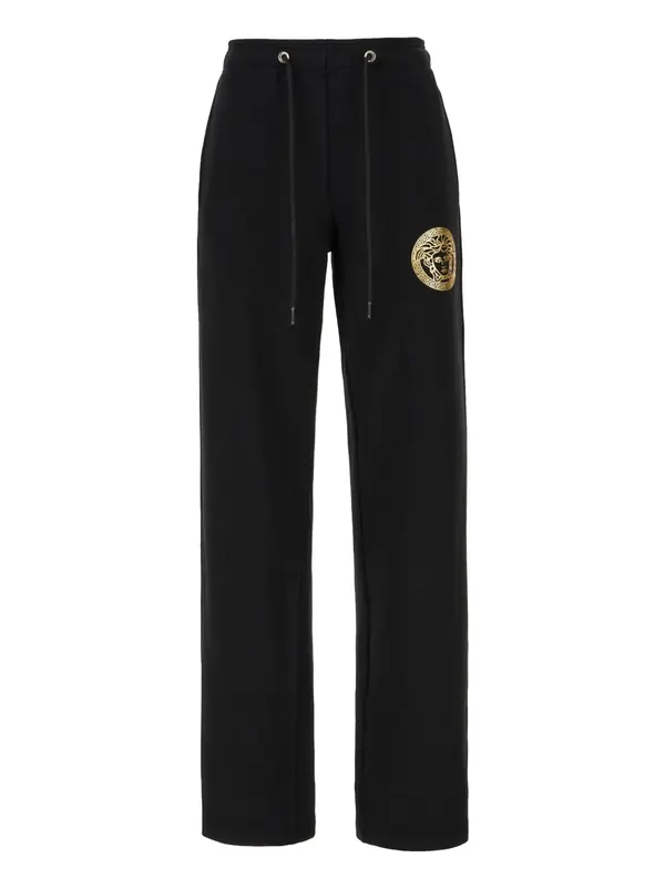 Versace Cotton Joggers - Black