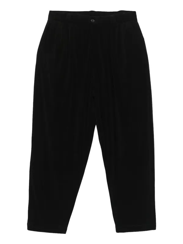 Giorgio Armani Tapered Trousers - Black