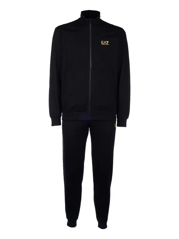 Emporio Armani Logo-print Tracksuit - Black