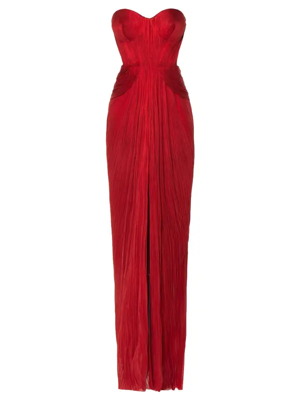 MARIA LUCIA HOHAN Caly Gown - Red