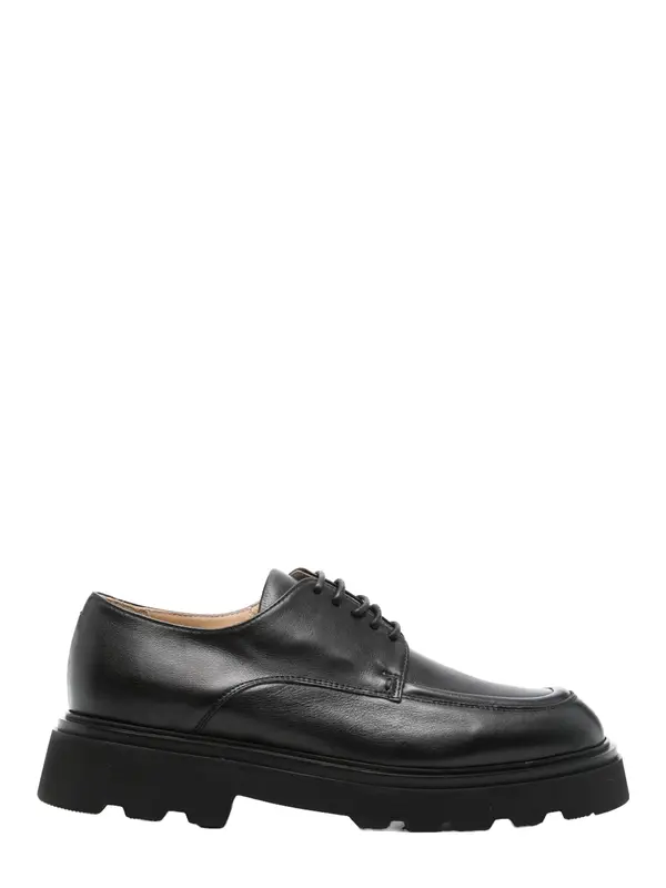 DOUCAL'S Leather Loafers - Black