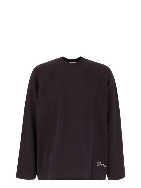 Studio Nicholson Oversized Sweatshirt - Black