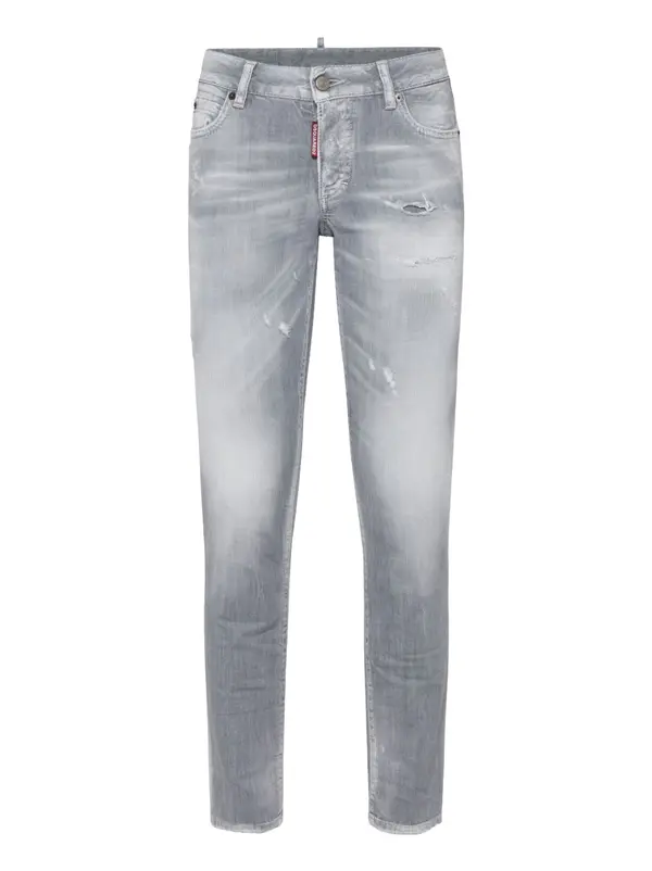 Dsquared2 Jennifer Mid-rise Jeans - Grey