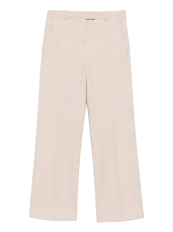 CIRCOLO 1901 Cotton Blend Trousers - Beige
