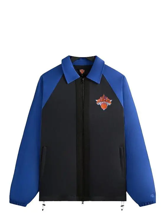 Kith X New York Knicks Vintage Nylon Jacket - Black