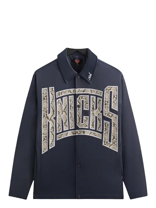 Kith X New York Knicks Coaches Jacket - Nocturnal