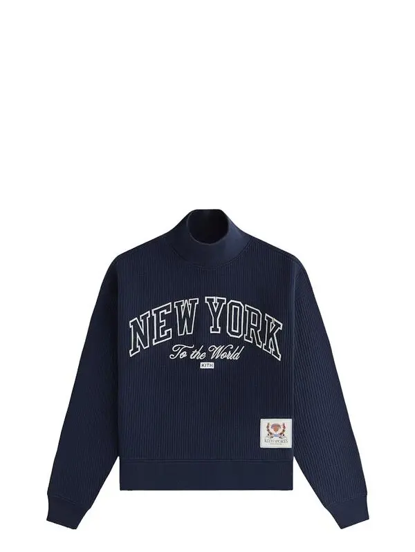 Kith X New York Knicks Striped Turtleneck - Nocturnal