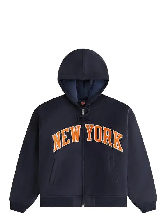 Kith X New York Knicks Hooded Jacket - Nocturnal
