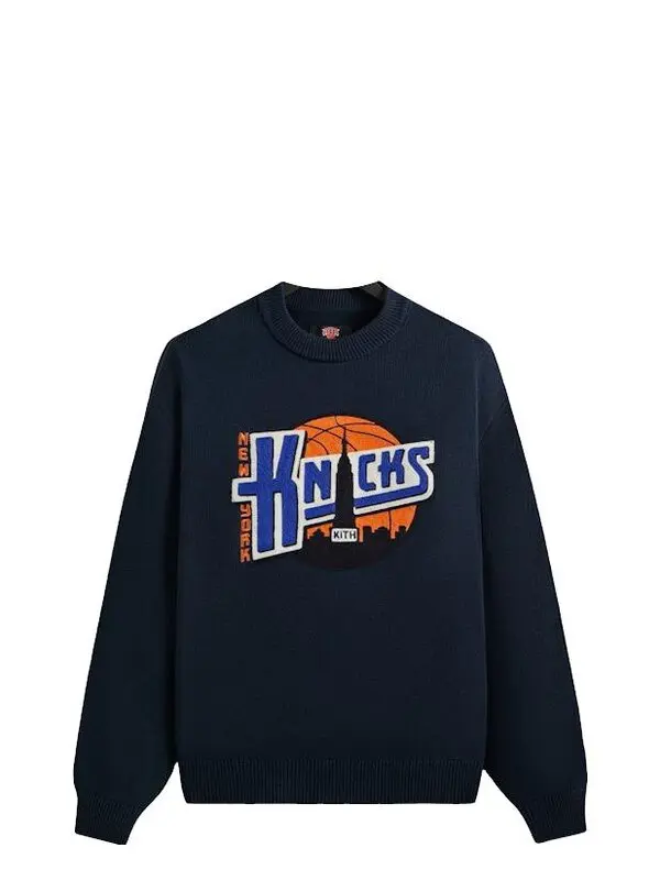 Kith X New York Knicks Ball Lewis Sweater - Nocturnal