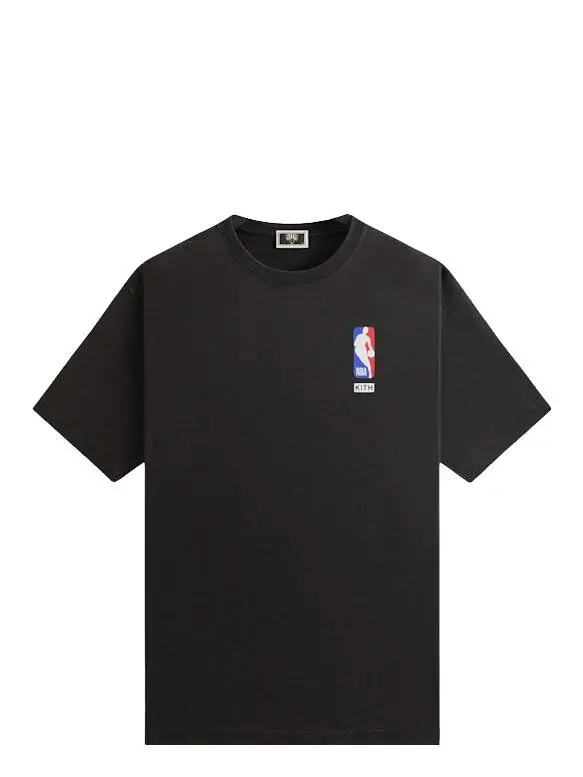 Kith X New York Knicks Classic Vintage Tee Shirt - Black