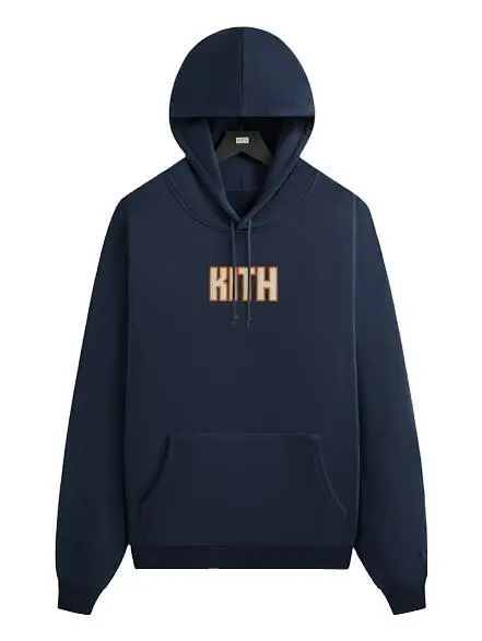 Kith X New York Knicks Wingman Vintage Nelson Hoodie - Nocturnal