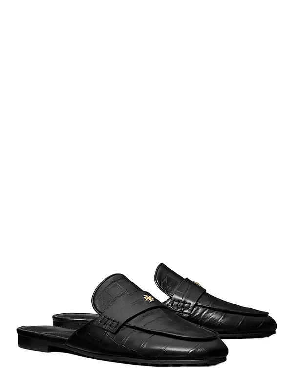 Tory Burch Ballet Loafer Flats - Perfect Black