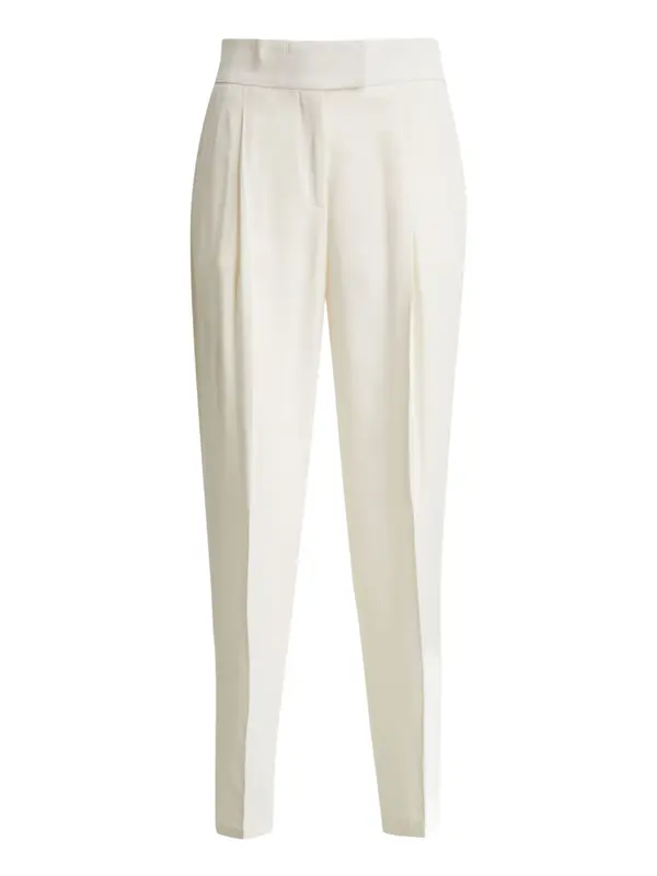Hugo Logo-lettering Trousers - White