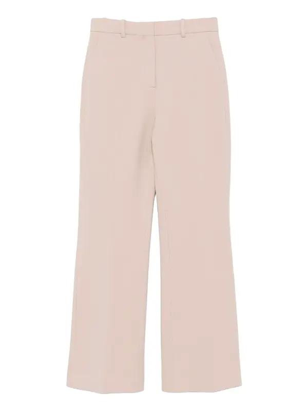 CIRCOLO 1901 Fleece Flared Trousers - Neutrals