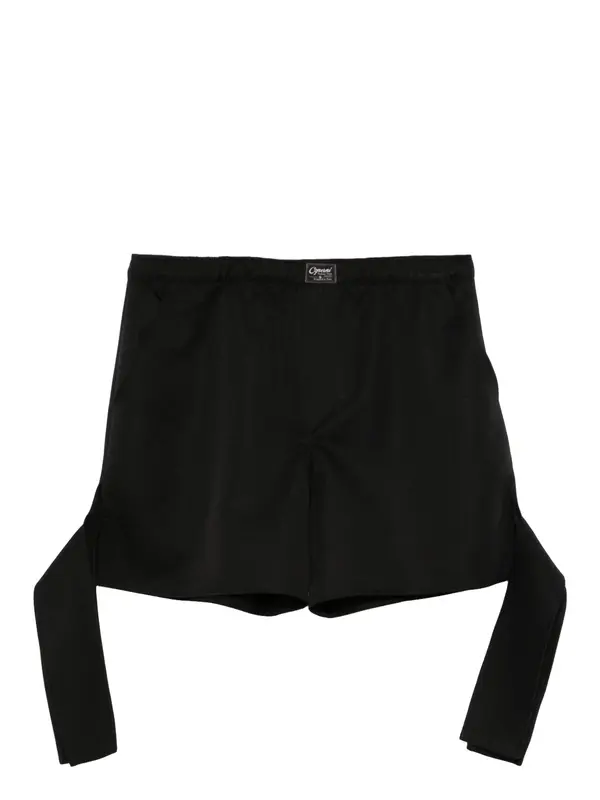 Coperni Knotted Shorts - Black
