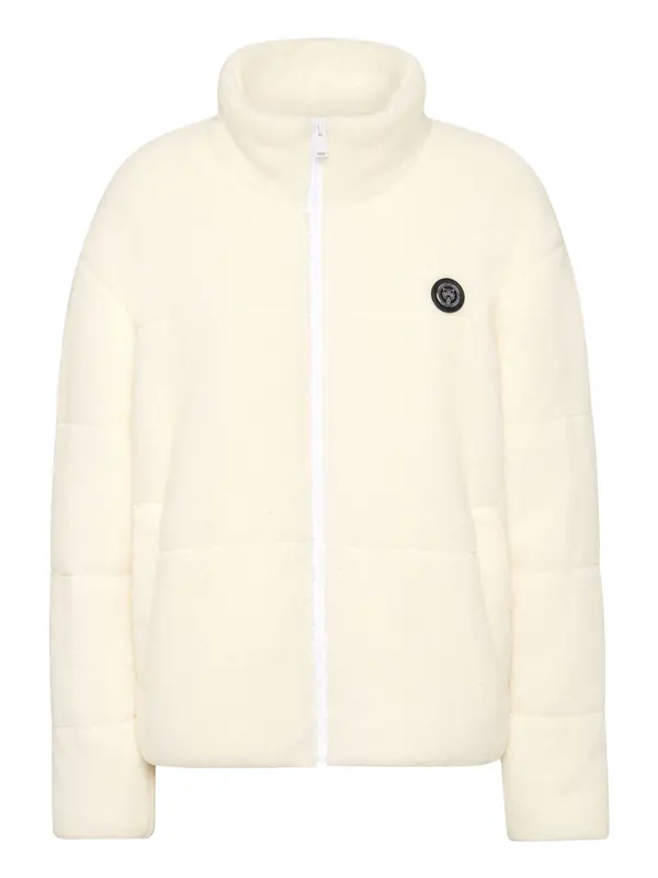 PLEIN SPORT Sherpa Puffer Jacket - Neutrals