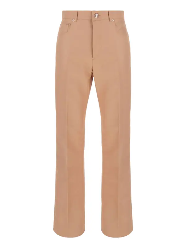 Sportmax Straight-leg Trousers - Neutrals