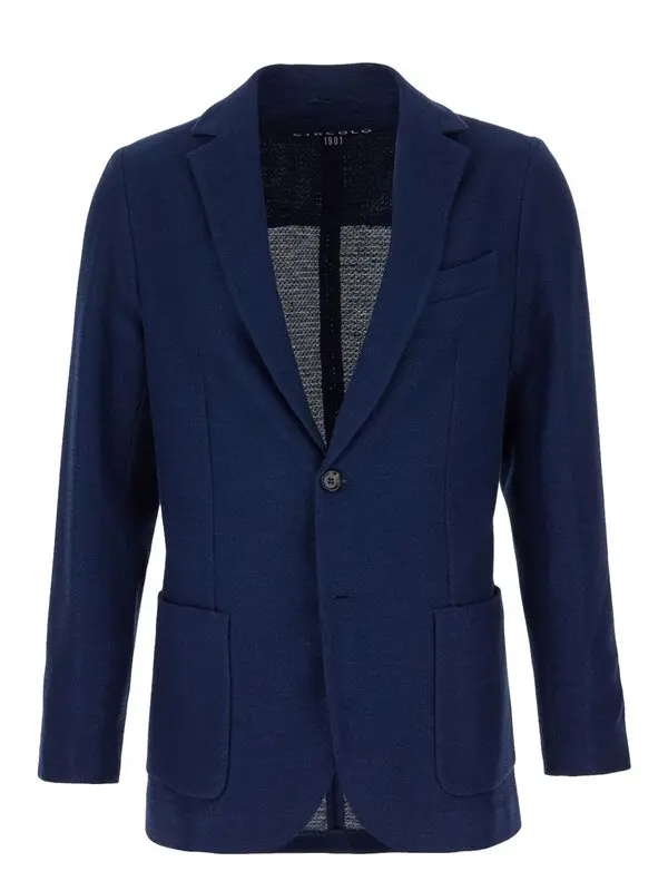 CIRCOLO 1901 Single-breasted Blazer - Blue