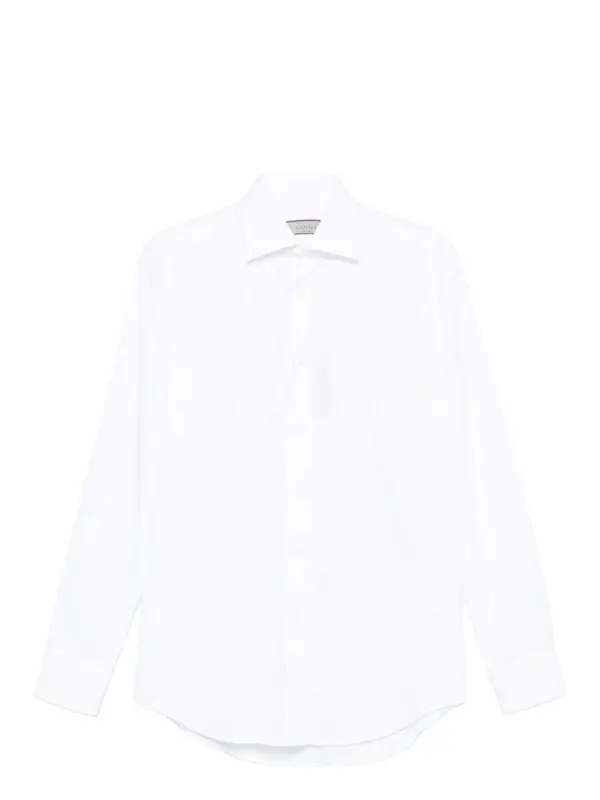 Canali Cotton Shirt - White