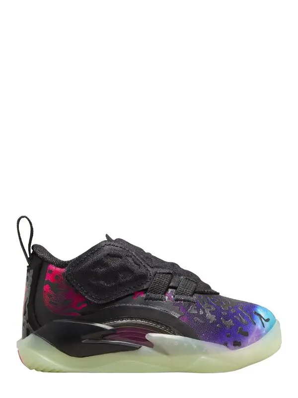 JORDAN Zion 3 Solar Red Sneakers - Black/vivid Purple/barely Volt