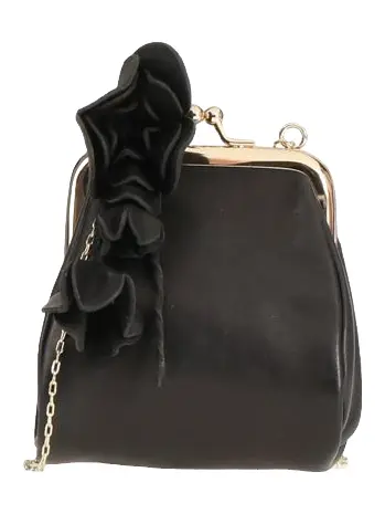 A TENTATIVE ATELIER Leather Cross-body Bag - Black