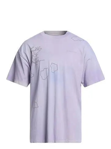 OBJECTS IV LIFE T-shirt Lilac Size Cotton - Purple