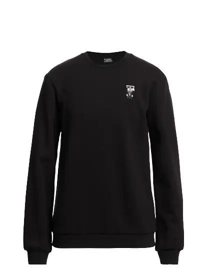 Karl Lagerfeld Cotton Sweatshirt - Black