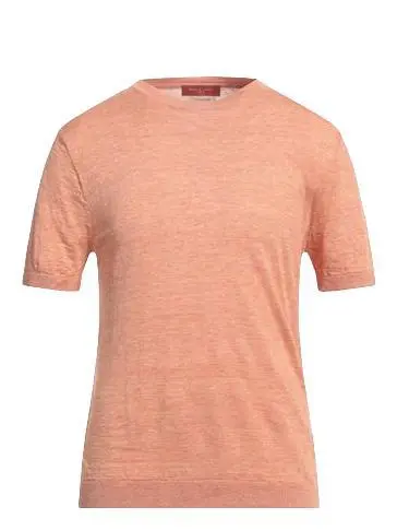 DANIELE FIESOLI T-shirt Brick Size Linen - Orange