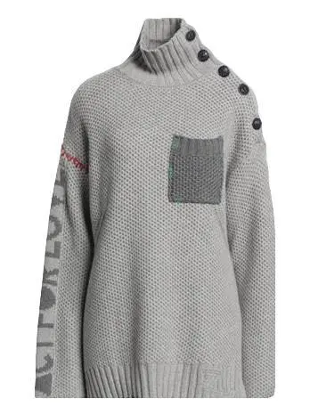 Zadig&Voltaire Turtleneck Cashmere Sweater - Grey