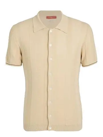 DANIELE FIESOLI Shirt Size Cotton - Beige