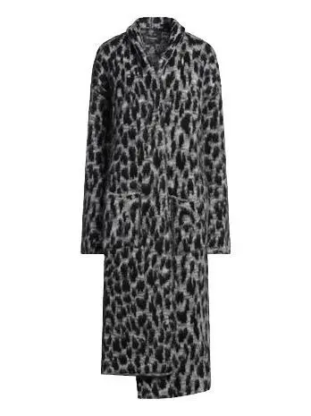 Zadig&Voltaire Leopard Print Knit Cardigan - Black