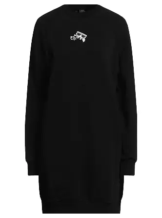 Karl Lagerfeld Mini T-shirt Dress - Black